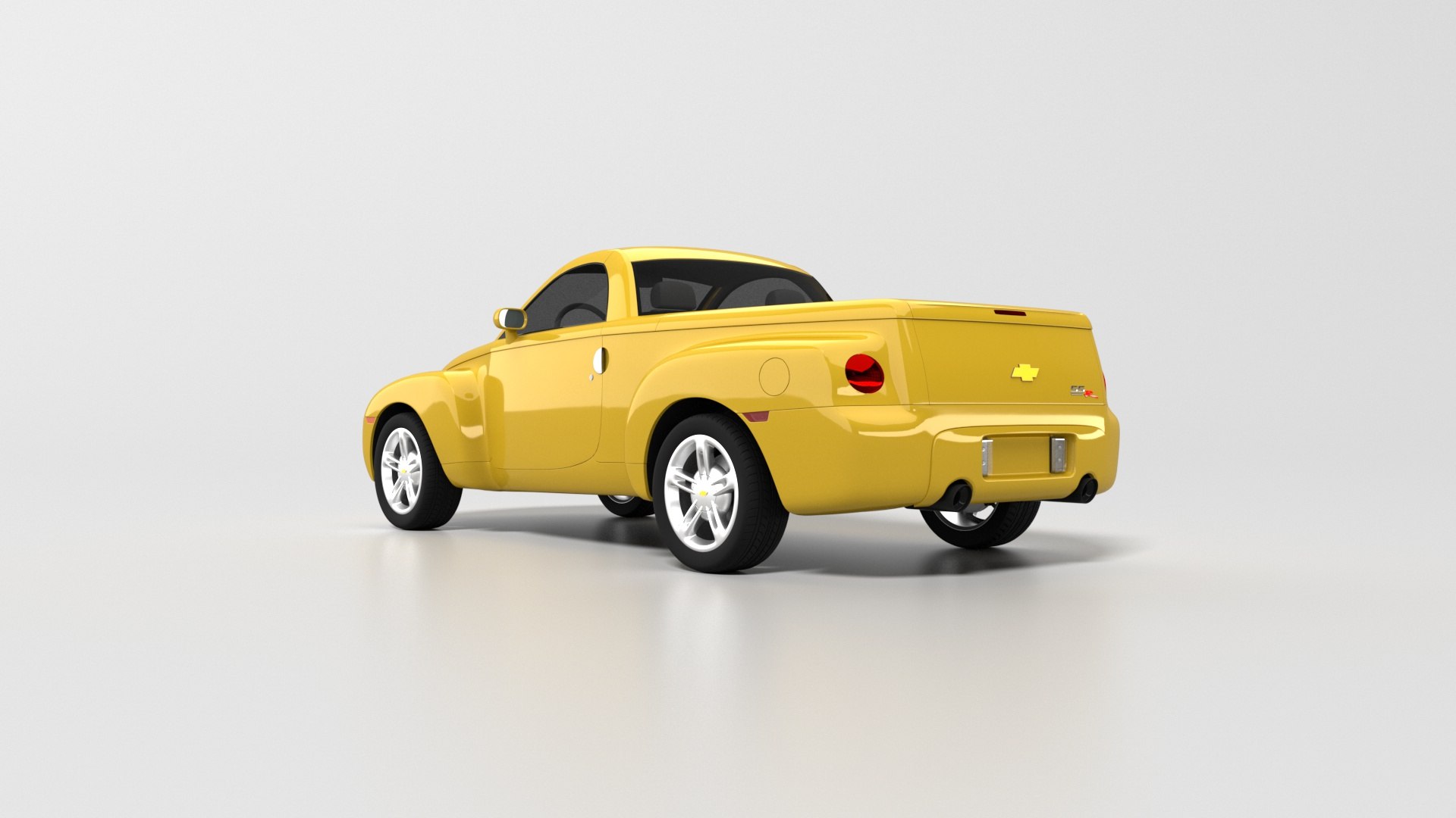 3D Chevrolet SSR - TurboSquid 2316393