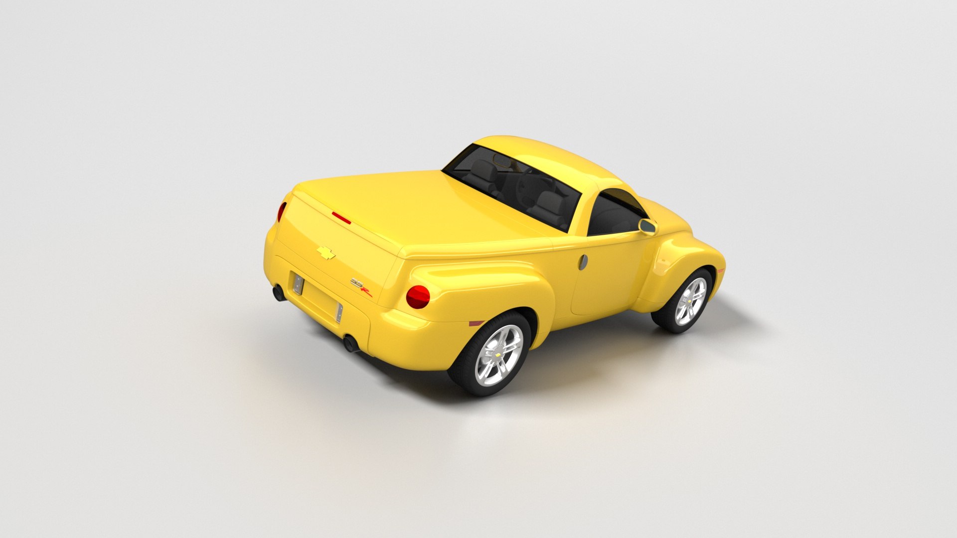 3D Chevrolet SSR - TurboSquid 2316393
