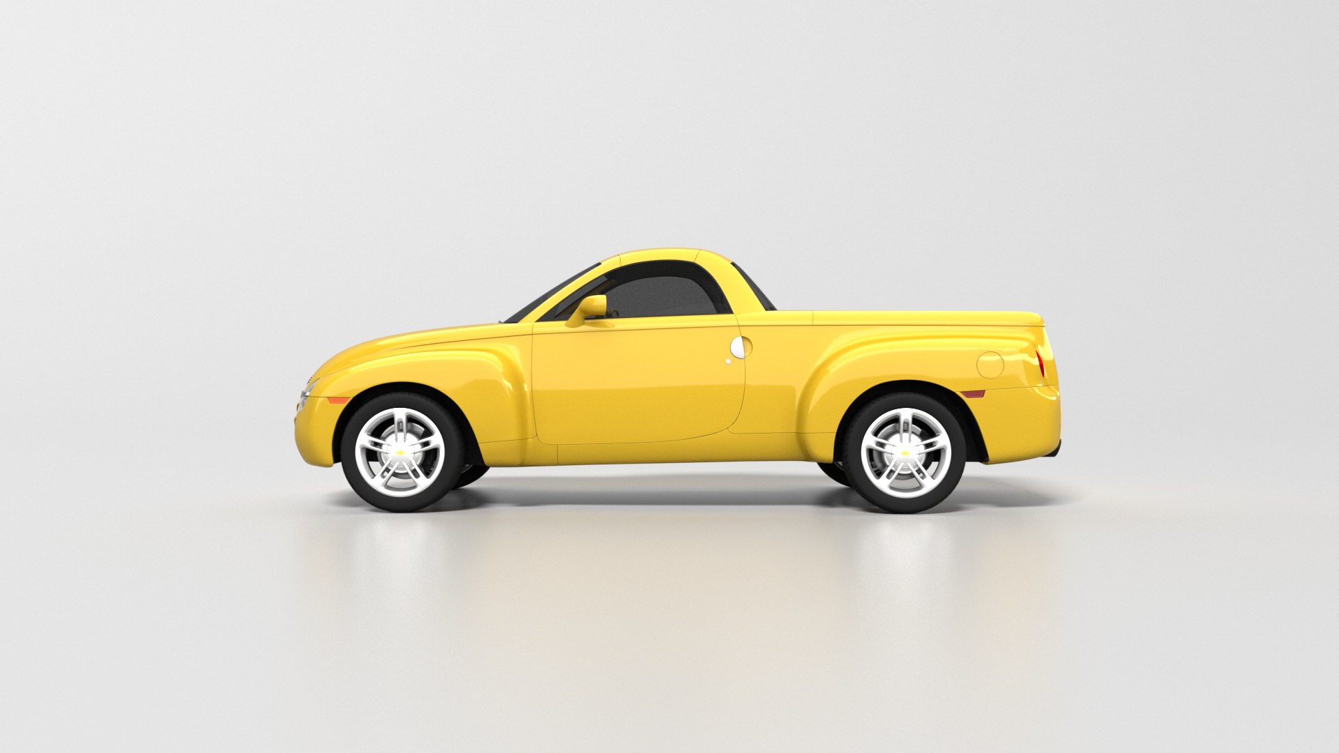 3D Chevrolet SSR - TurboSquid 2316393