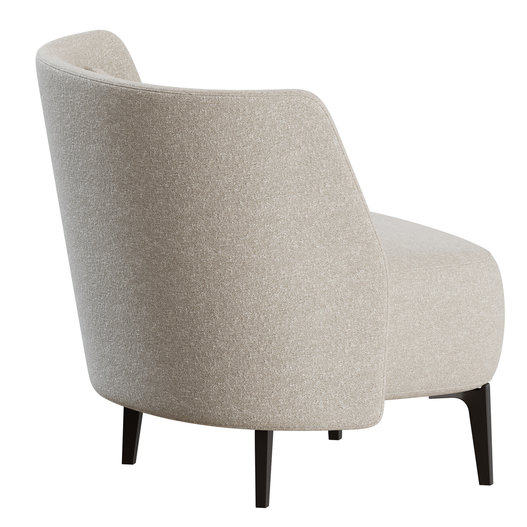 3D Sunday Armchair by Poliform model - TurboSquid 2065986
