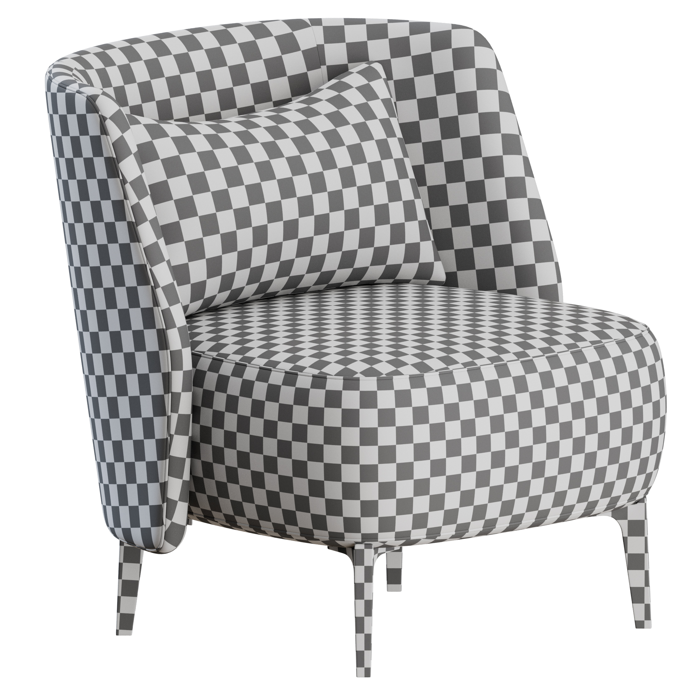 3D Sunday Armchair by Poliform model - TurboSquid 2065986