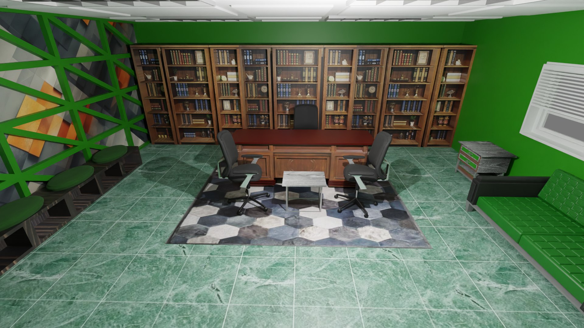Boss Office 3D Model - TurboSquid 2164792