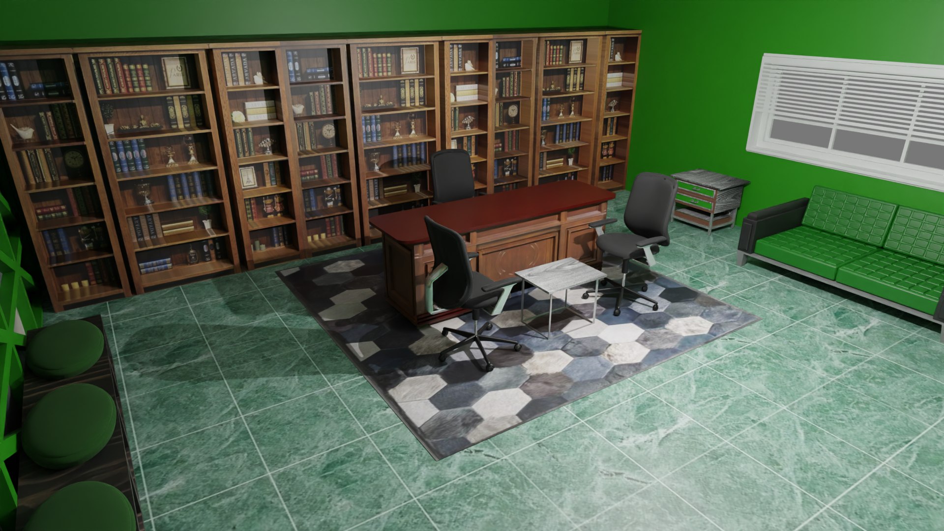 Boss Office 3D Model - TurboSquid 2164792