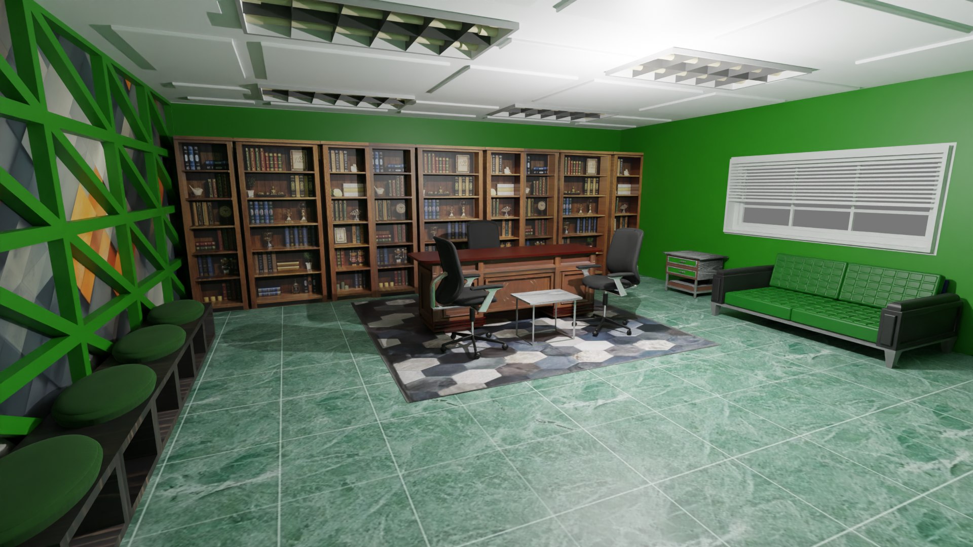 Boss Office 3D Model - TurboSquid 2164792