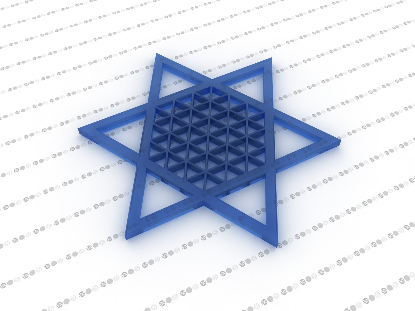 3D model star david - TurboSquid 1416737