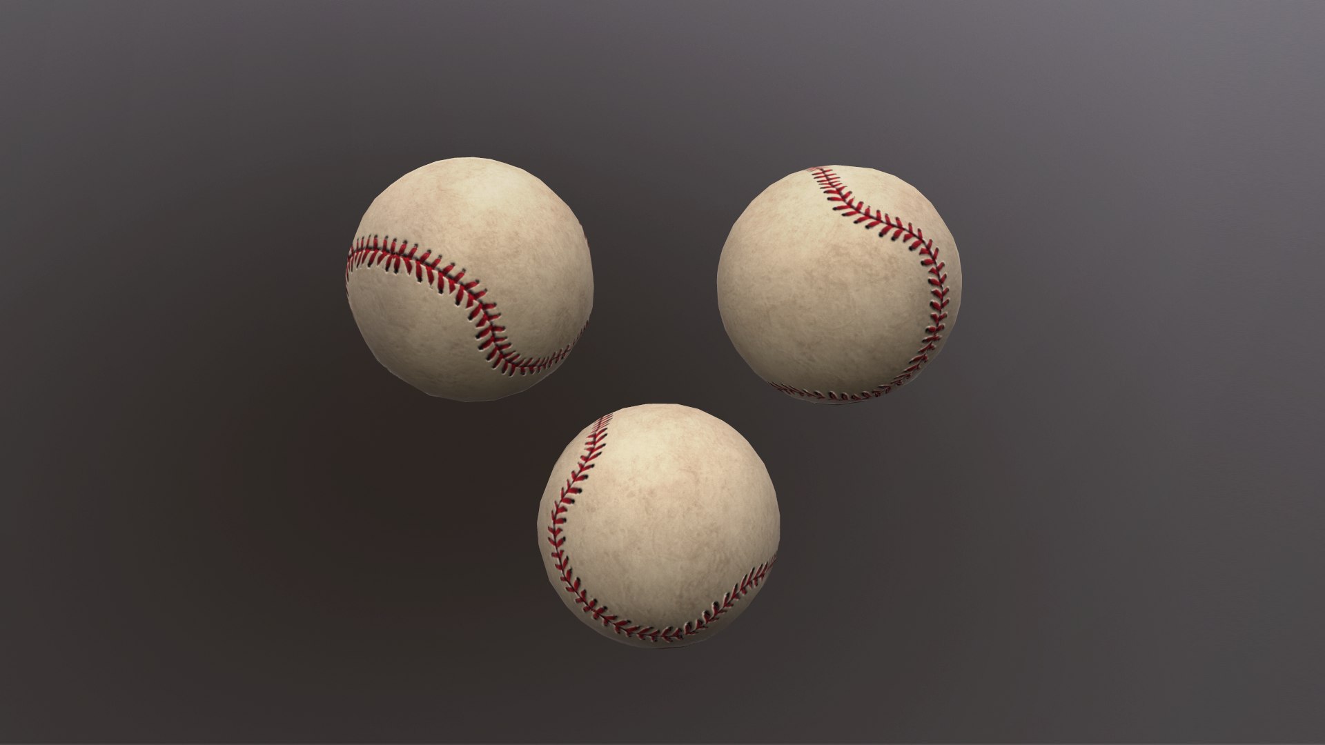 3D Baseball Ball Model - TurboSquid 1171188