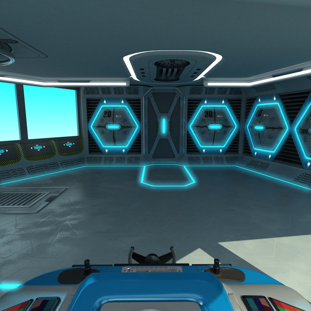 Ship Bridge 3D Model - TurboSquid 1150155