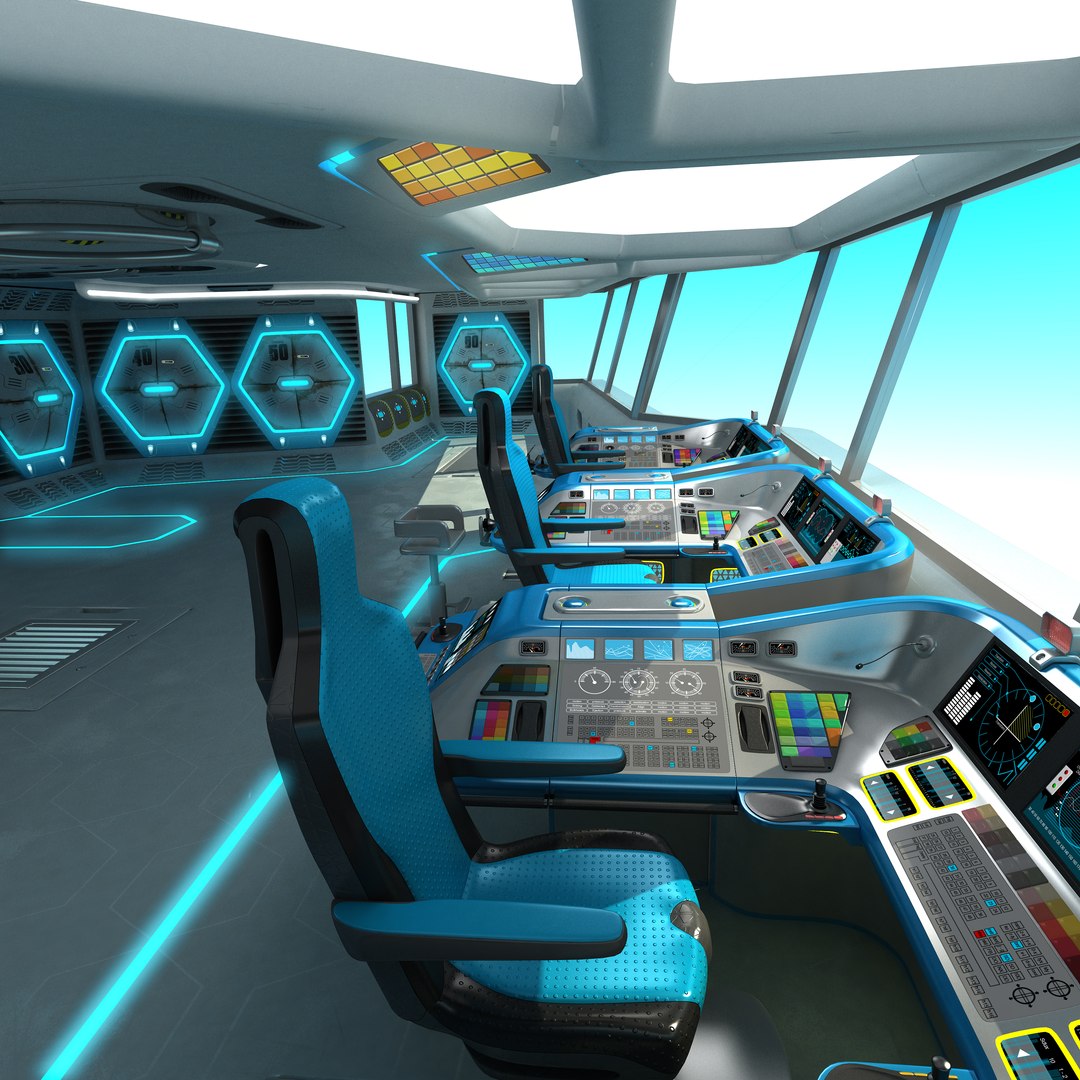 Ship Bridge 3D Model - TurboSquid 1150155