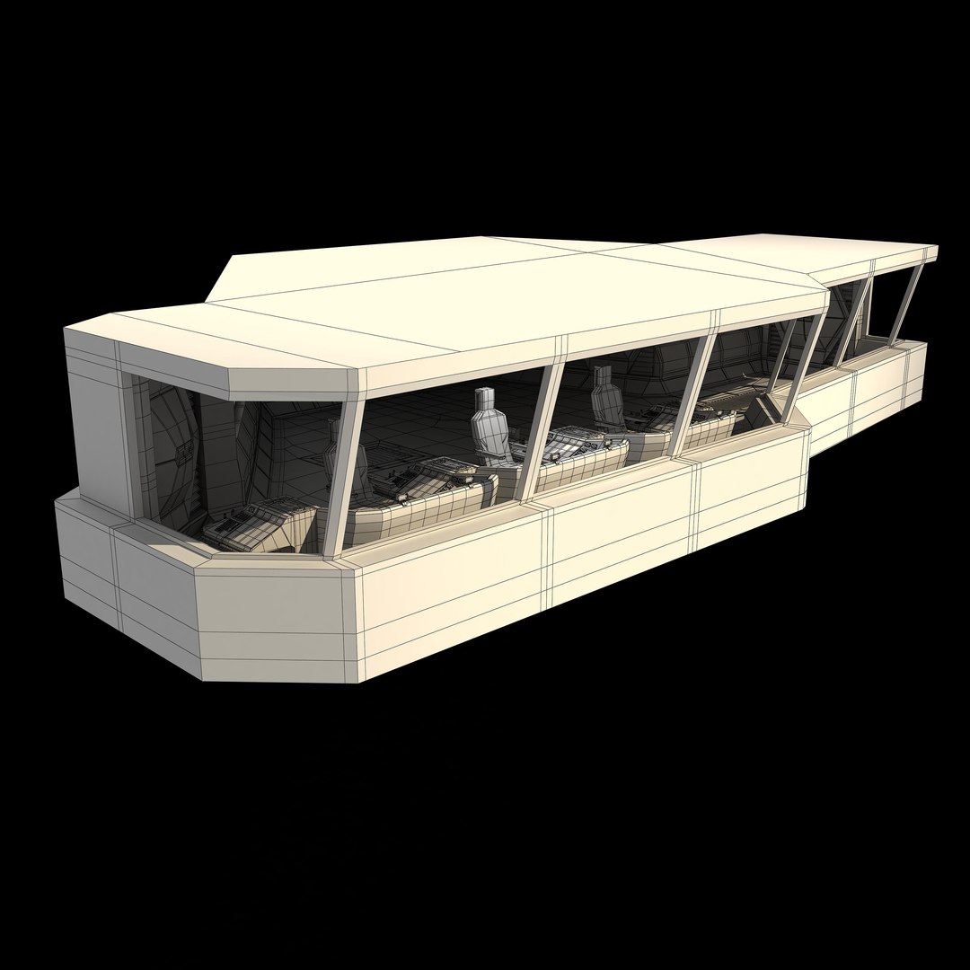 Ship Bridge 3D Model - TurboSquid 1150155