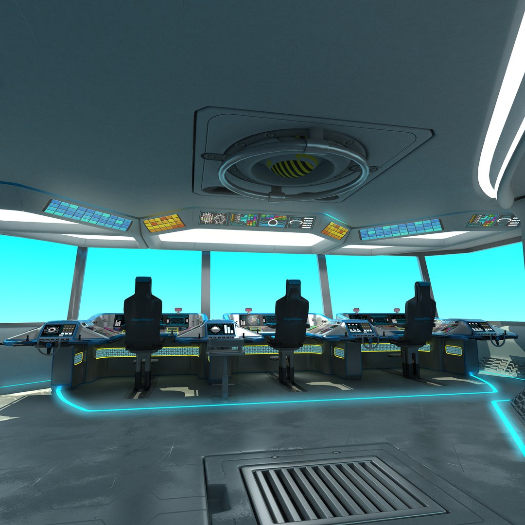 Ship Bridge 3D Model - TurboSquid 1150155