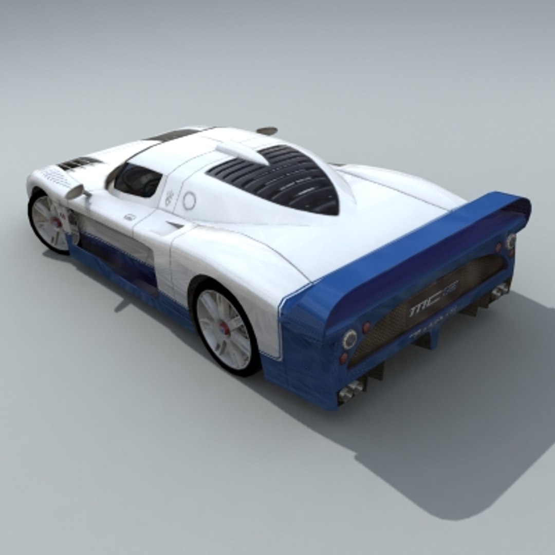 Maserati Mc12 3d Model