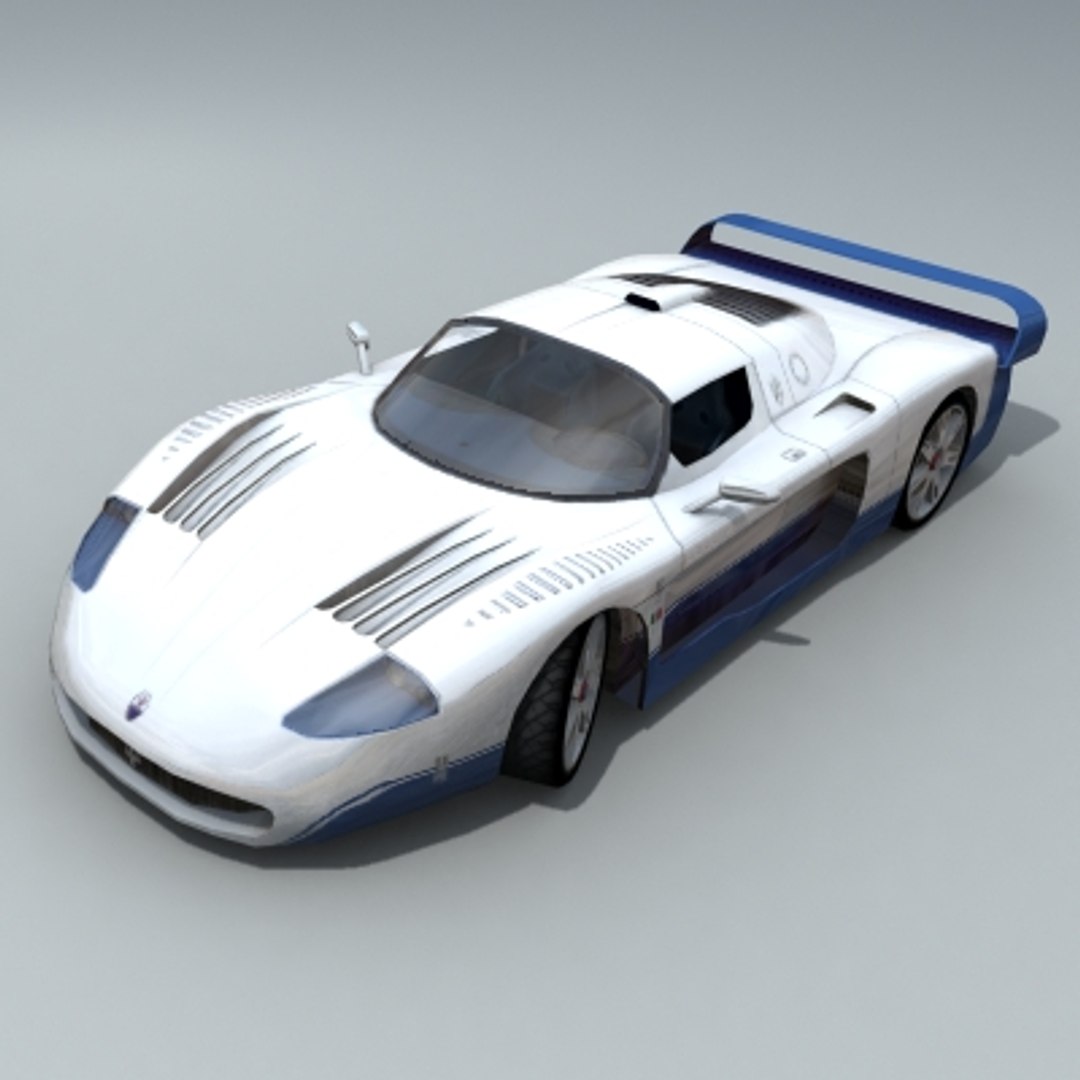 Maserati Mc12 3d Model