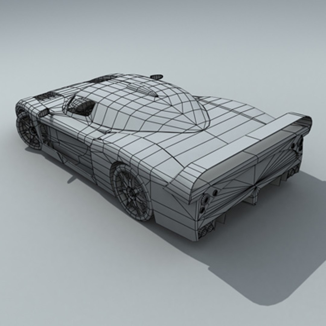 Maserati Mc12 3d Model