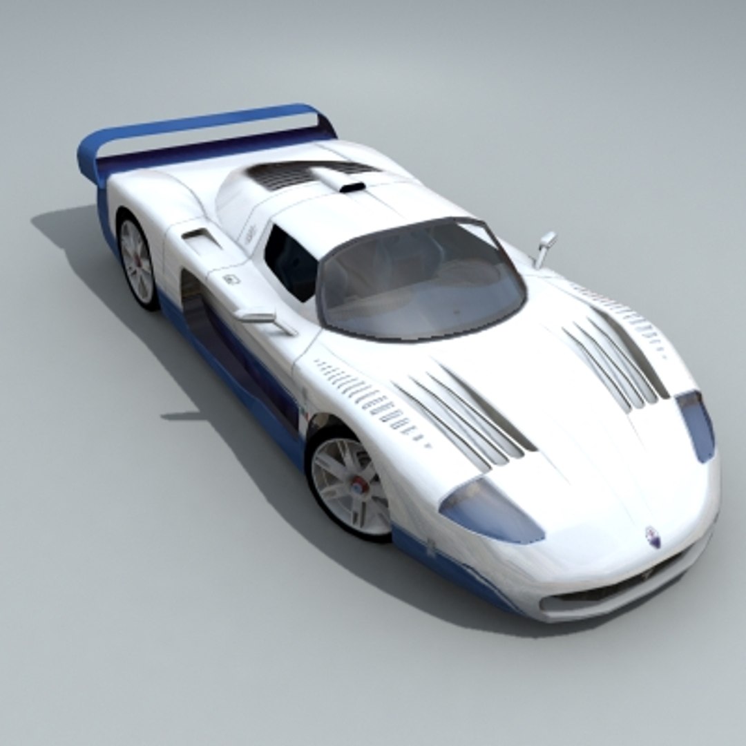 Maserati Mc12 3d Model