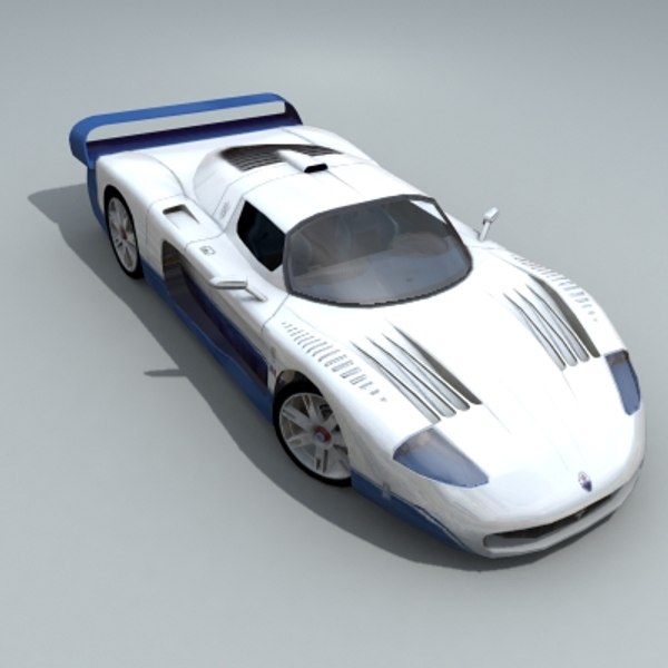 maserati mc12 3d model