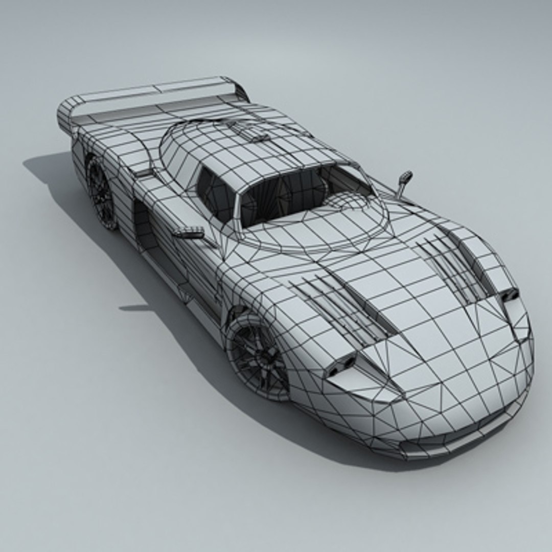 Maserati Mc12 3d Model