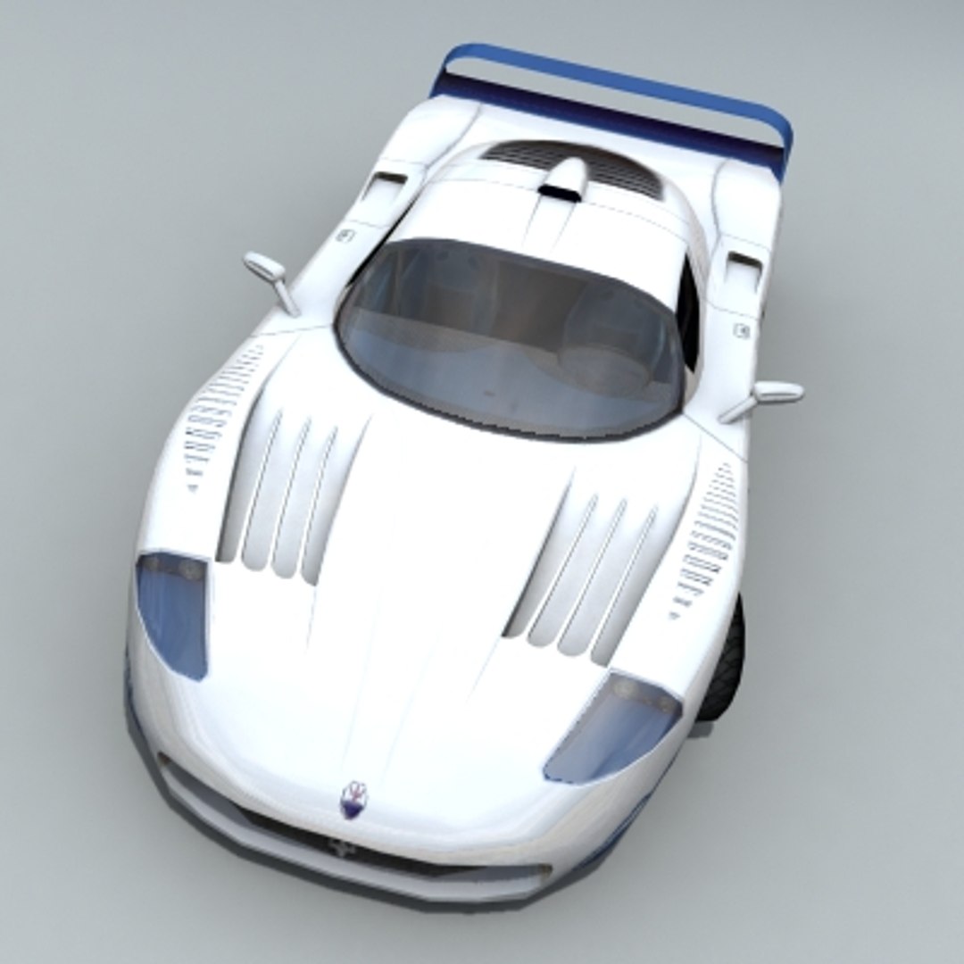 Maserati Mc12 3d Model