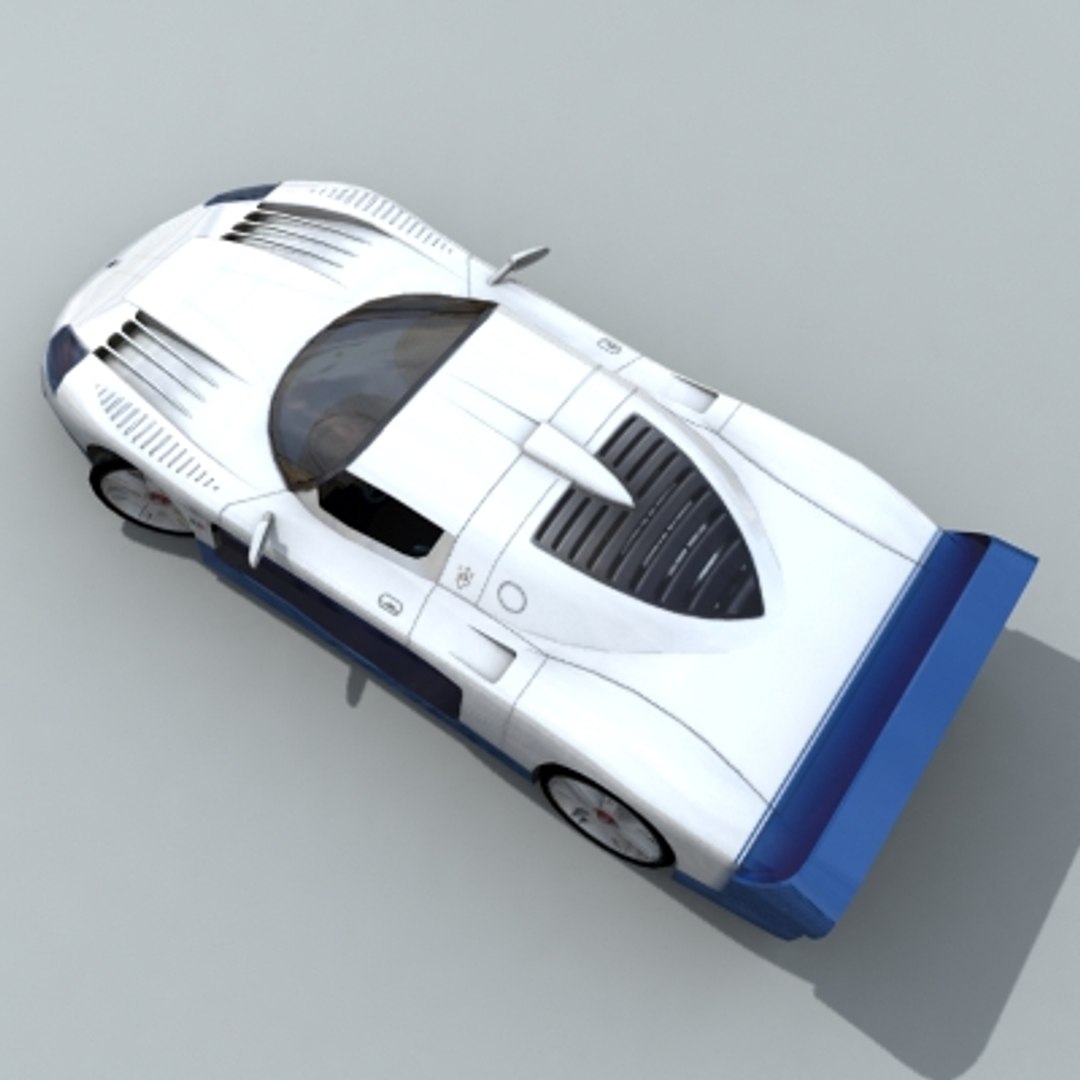 Maserati Mc12 3d Model