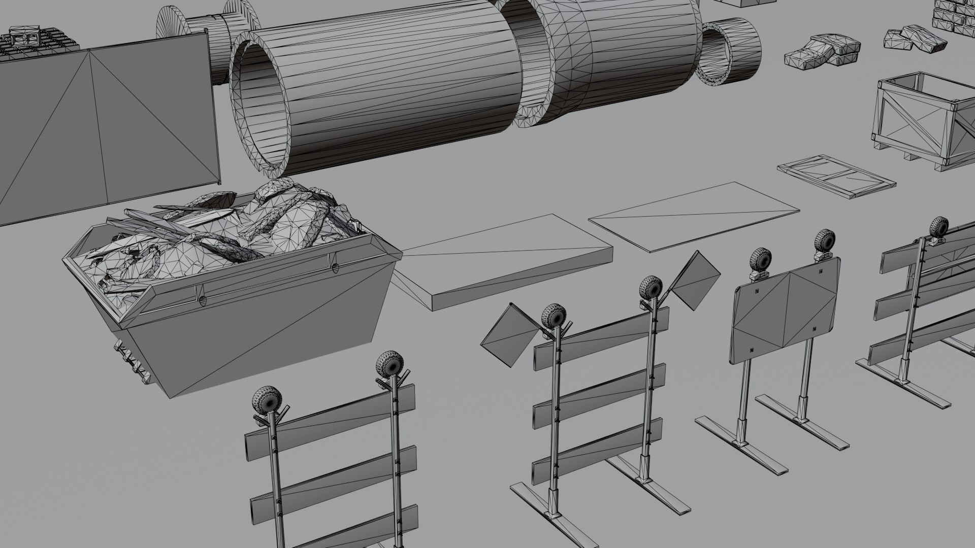 Construction Props Model - TurboSquid 2169675