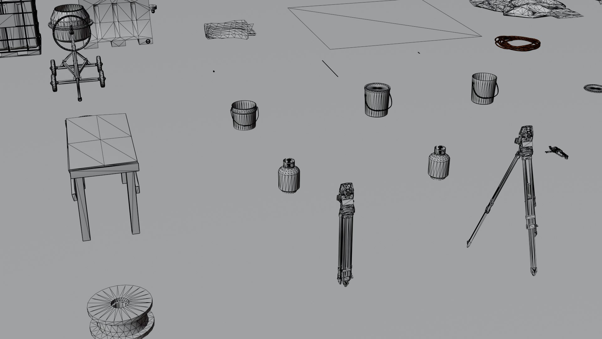 Construction Props Model - TurboSquid 2169675