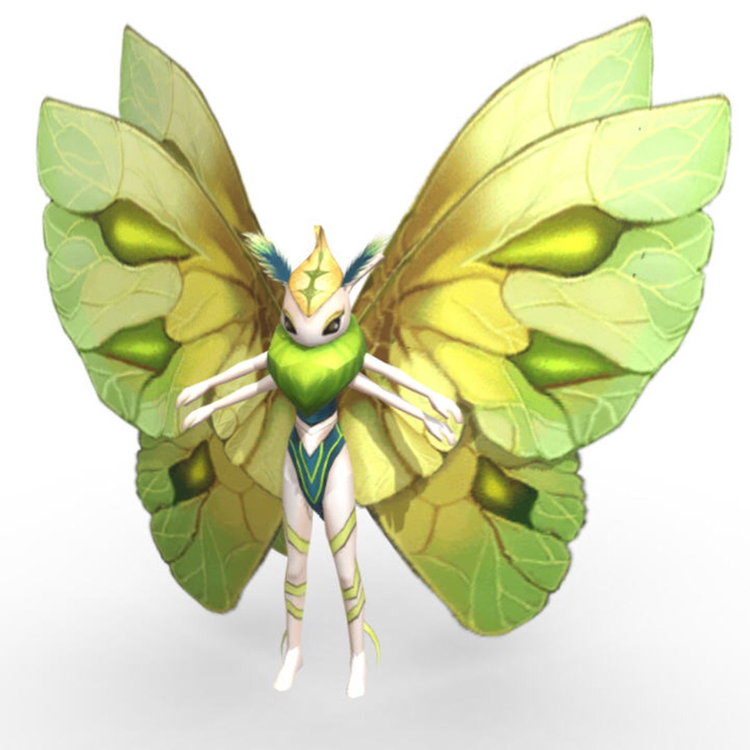 3D Butterfly elves model - TurboSquid 2090858