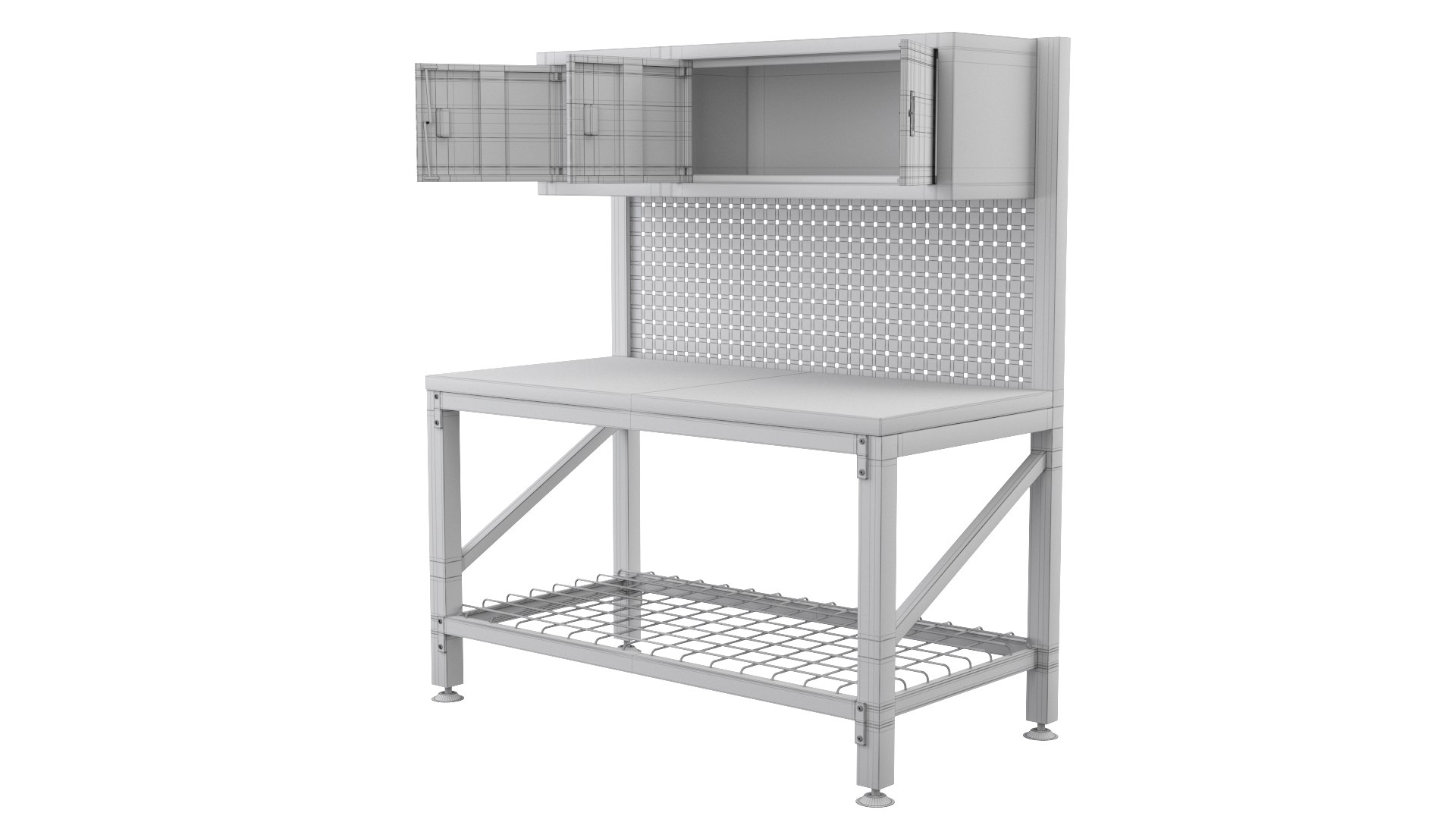 3D work bench - TurboSquid 1695668