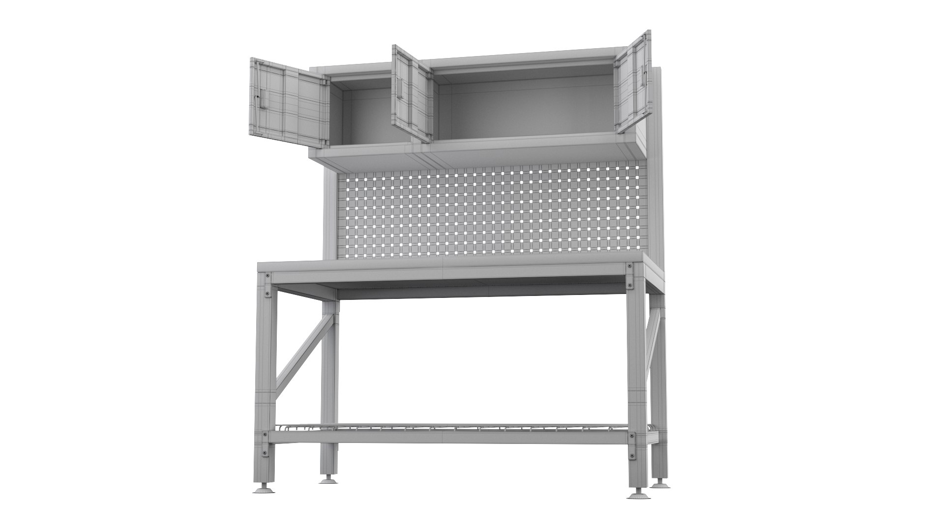 3D work bench - TurboSquid 1695668