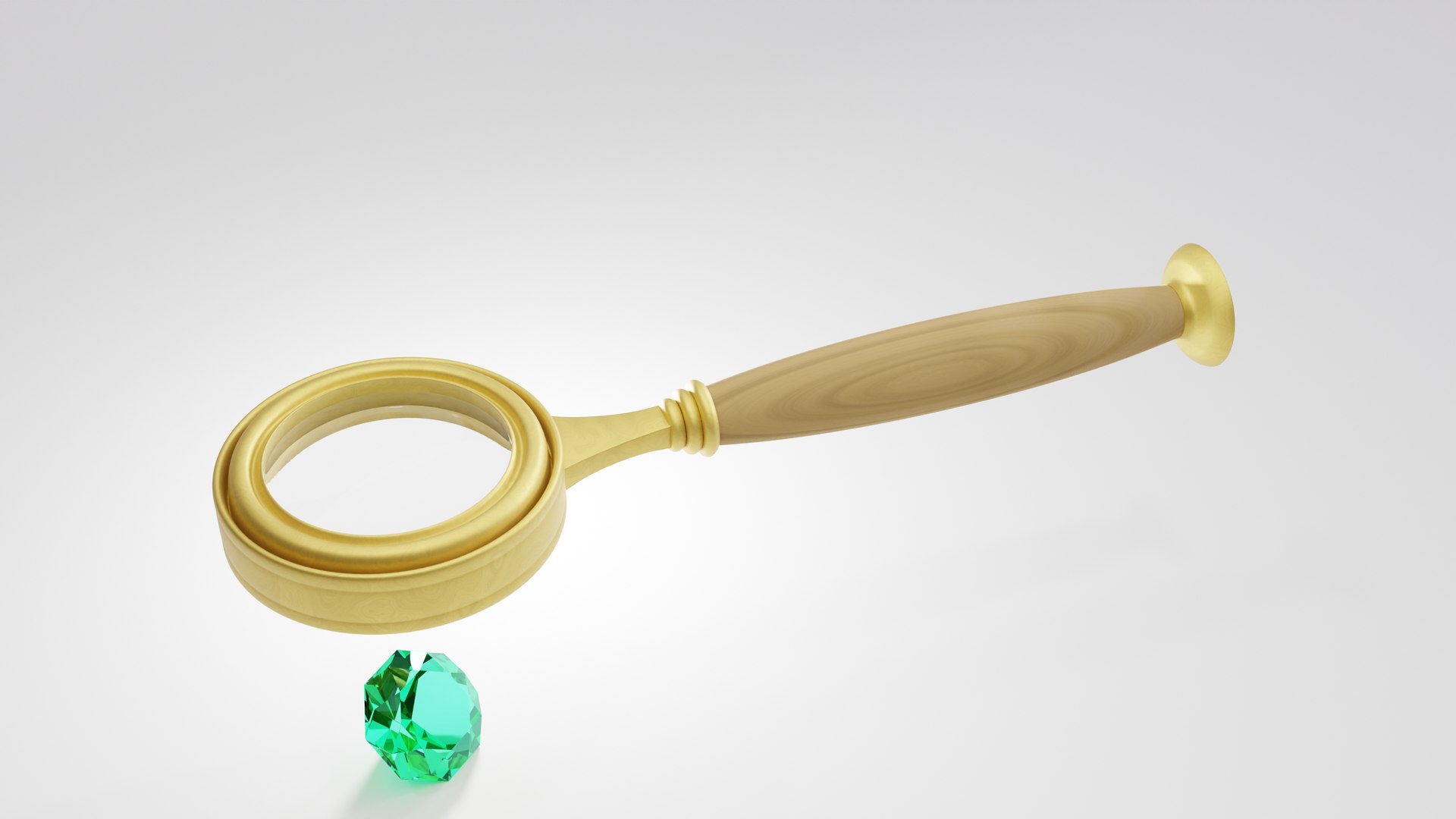 3D Model MAGNIFYING GLASS - TurboSquid 2061022