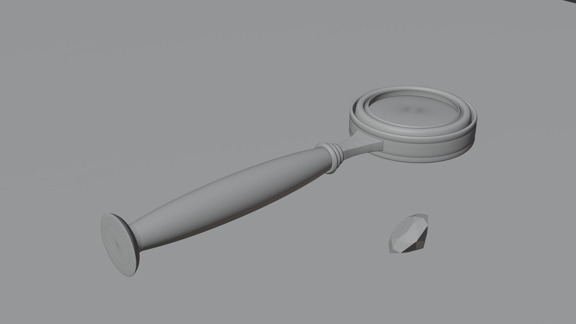3D Model MAGNIFYING GLASS - TurboSquid 2061022