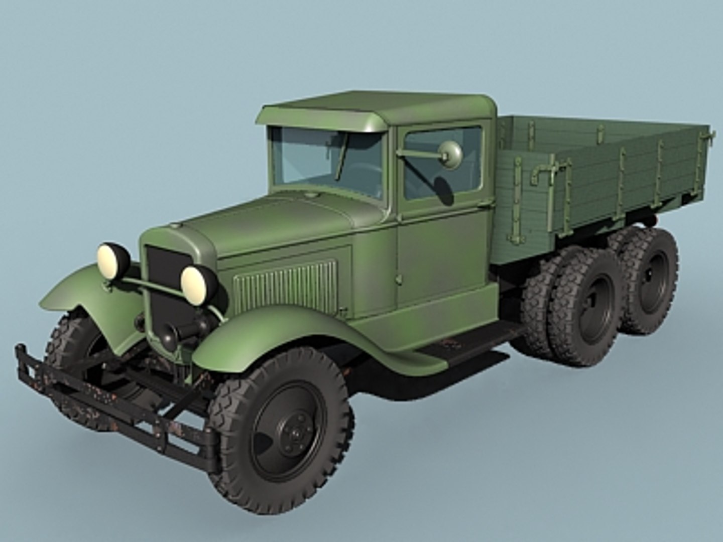 Maya Gaz-aaa Cargo Truck Wwii