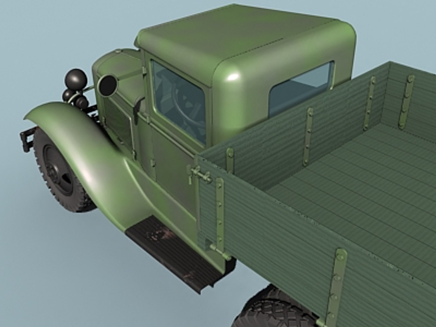 Maya Gaz-aaa Cargo Truck Wwii