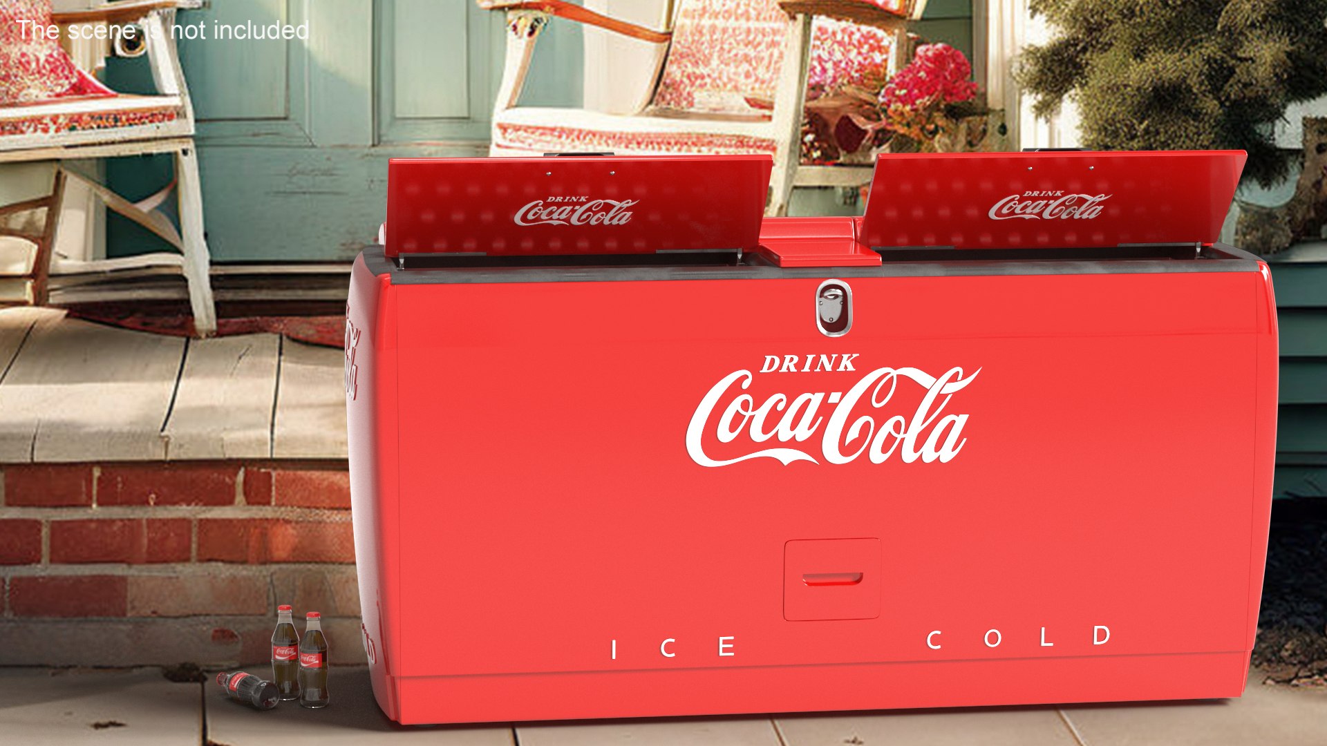 Double Cooler With Coca Cola Inside 3D Model - TurboSquid 2256345