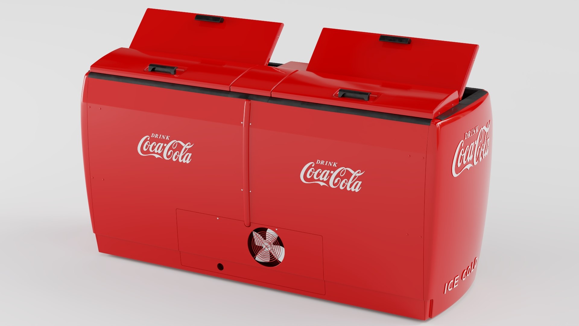 Double Cooler With Coca Cola Inside 3D Model - TurboSquid 2256345