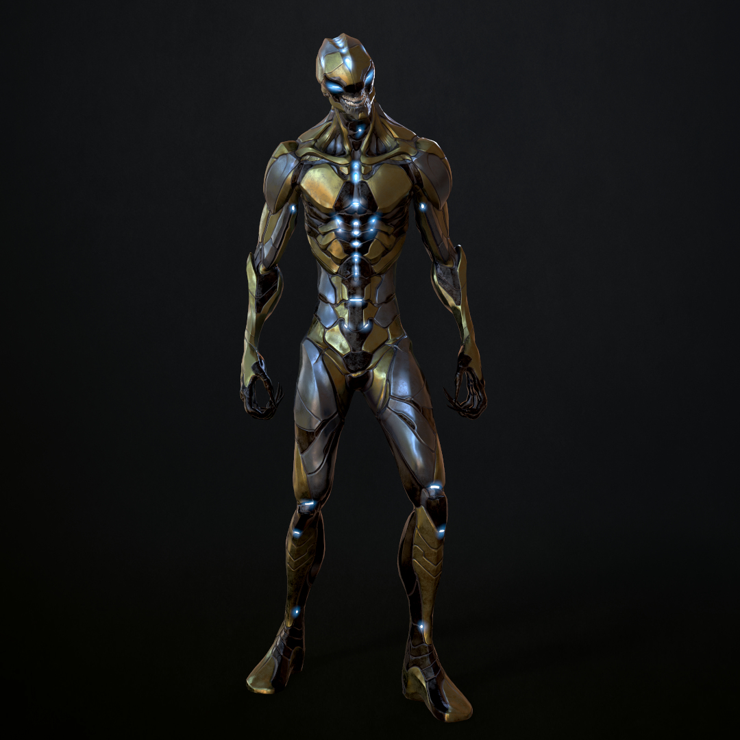 Free Biomechanical Mutant 3D Model - TurboSquid 1538482