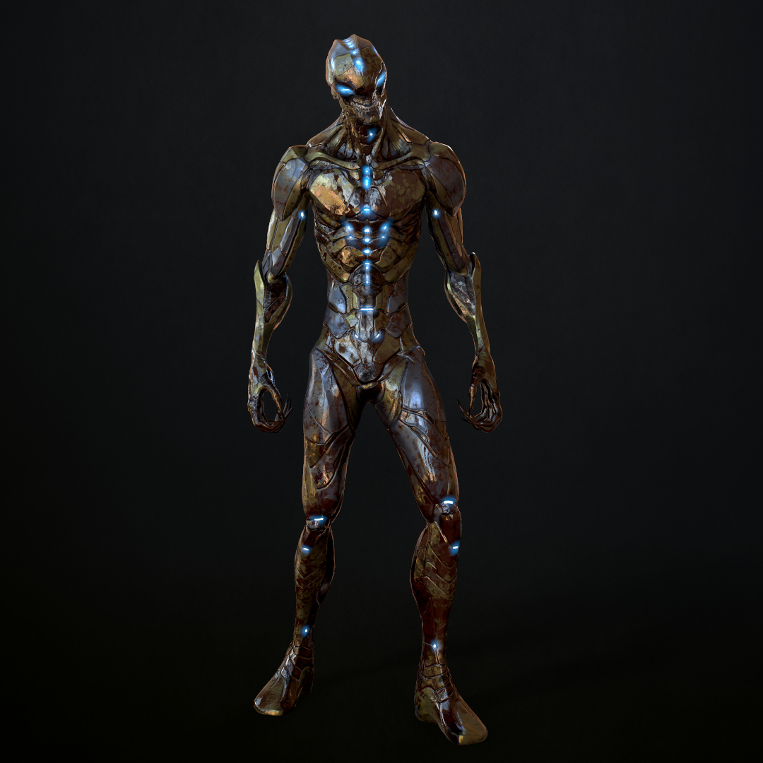 Free Biomechanical Mutant 3D Model - TurboSquid 1538482