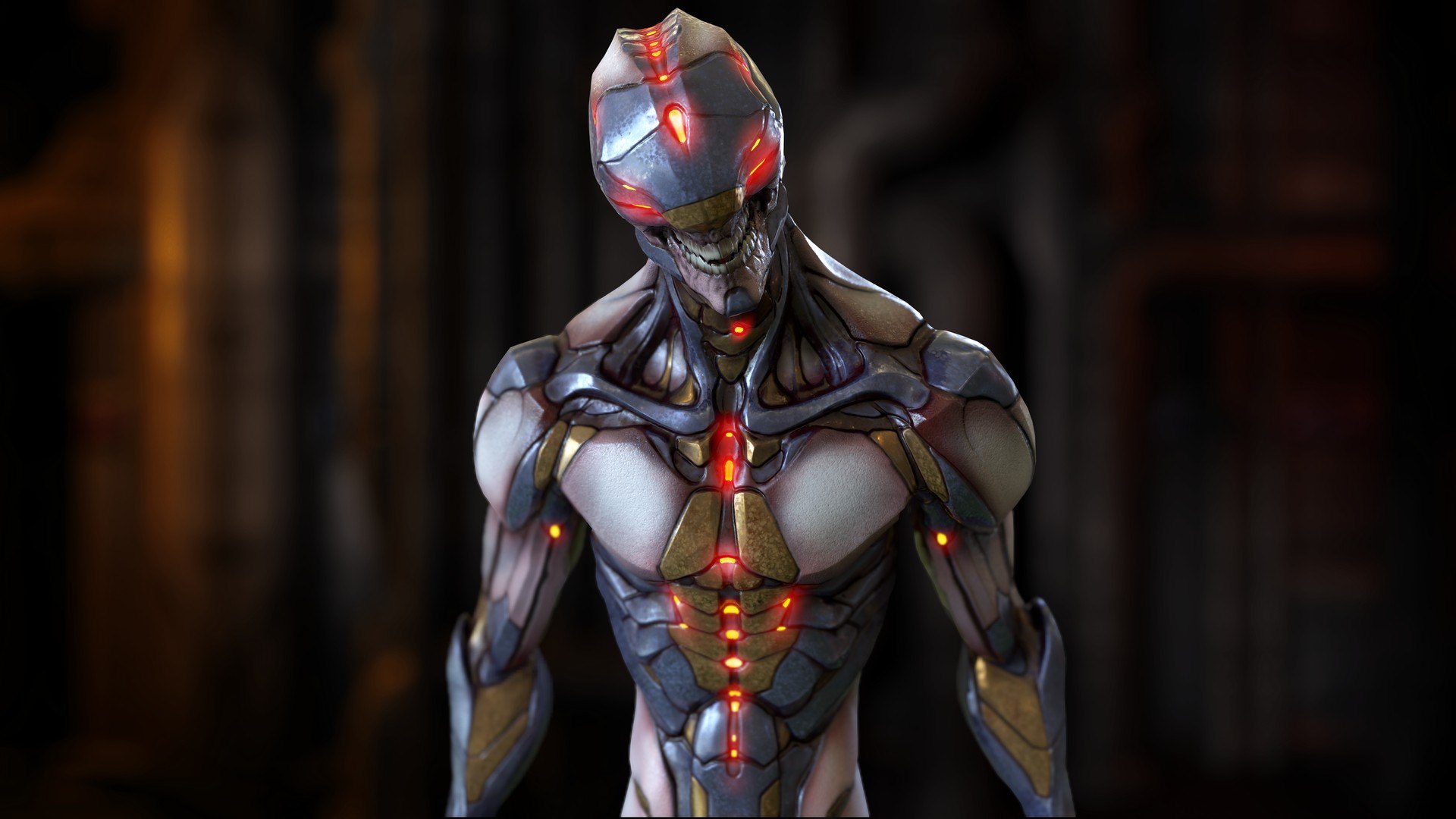 Free Biomechanical Mutant 3D Model - TurboSquid 1538482