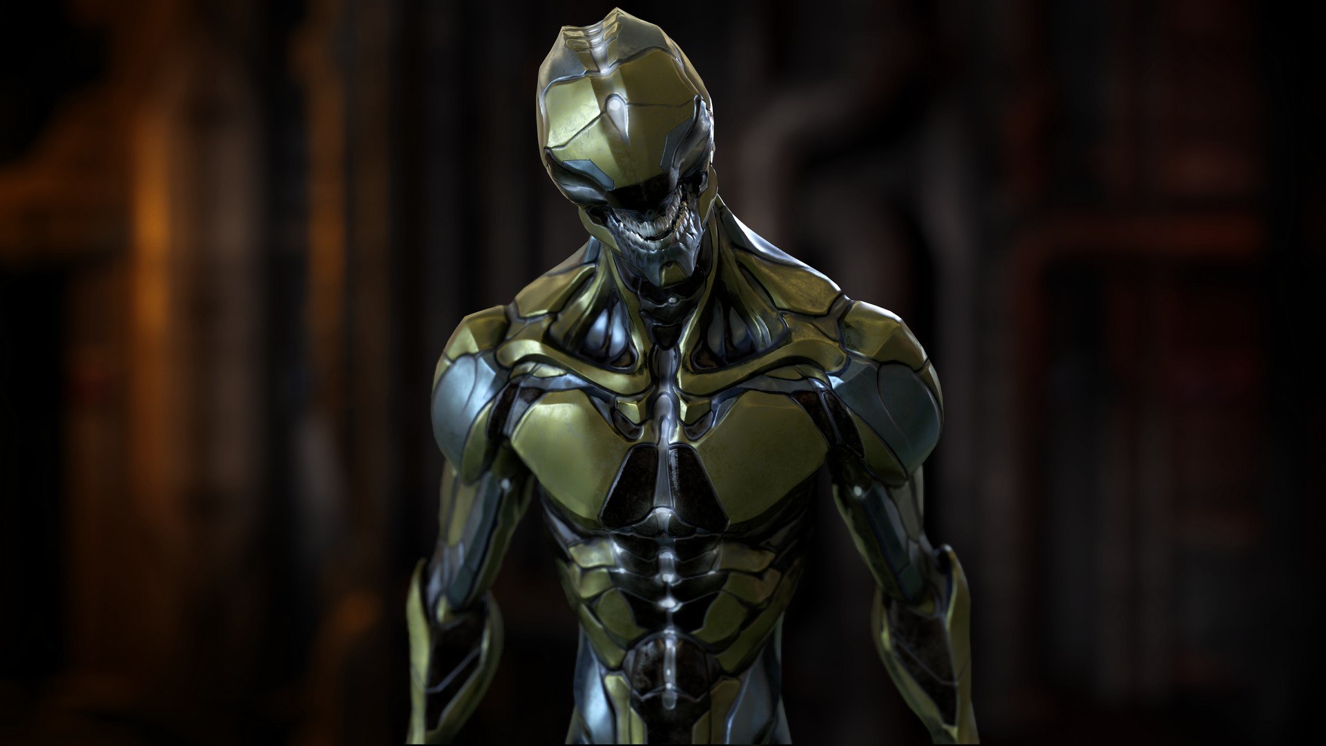 Free Biomechanical Mutant 3D Model - TurboSquid 1538482