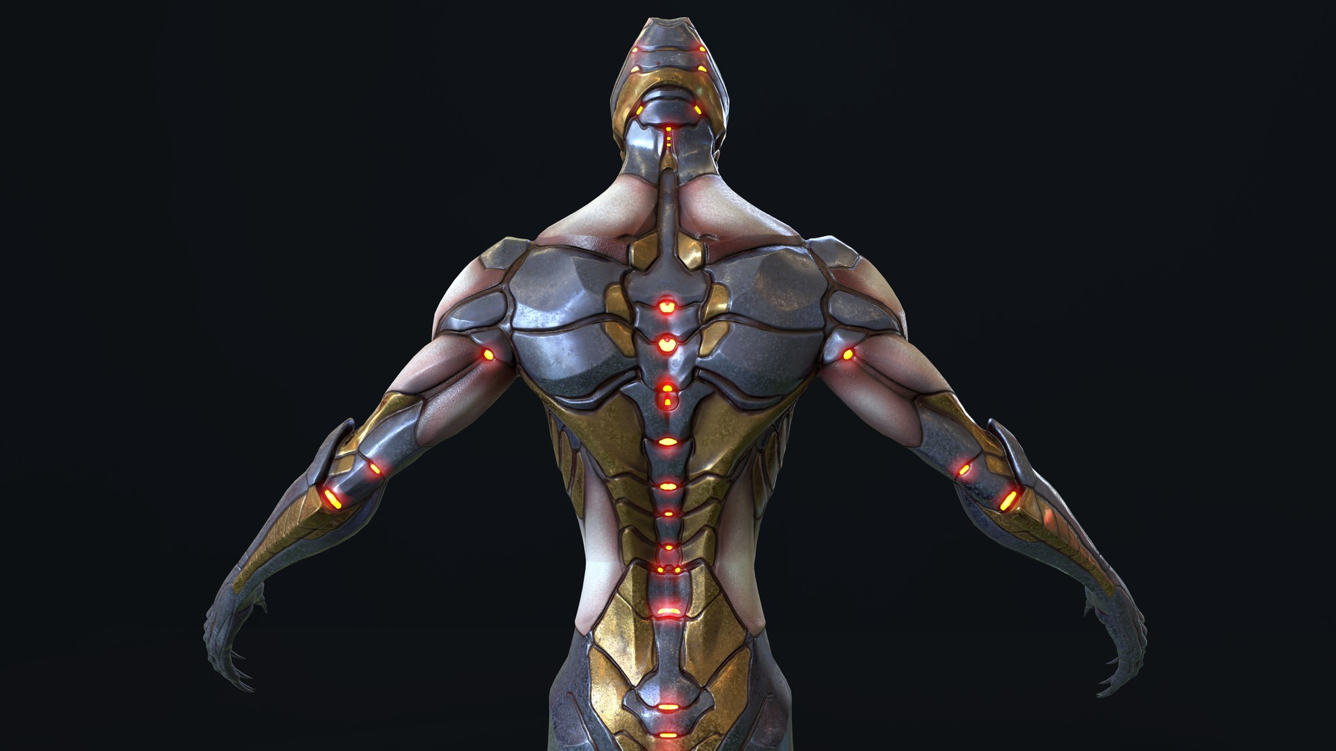 Free biomechanical mutant 3D model - TurboSquid 1538482