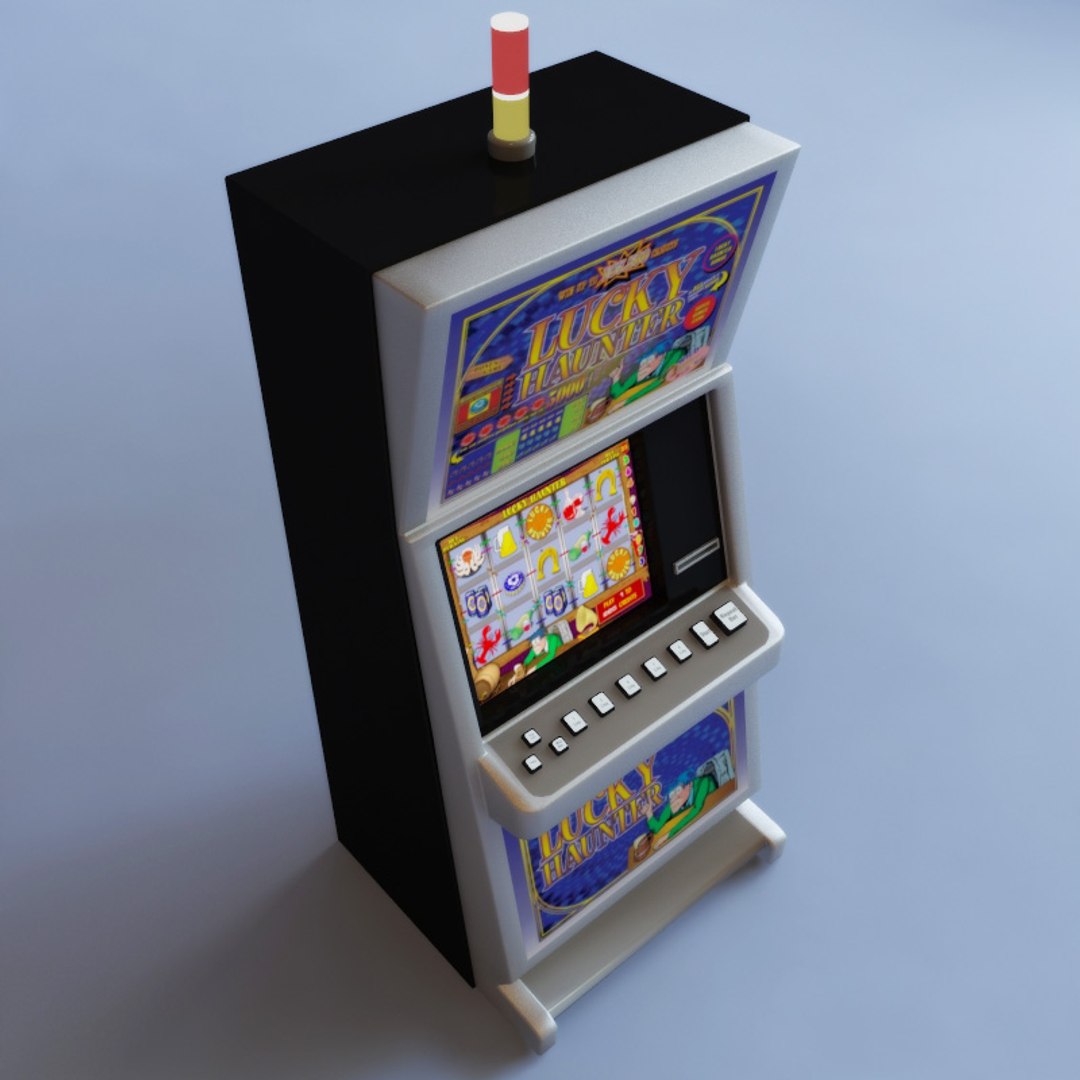 Slot Machine Lucky Haunter 3d Model