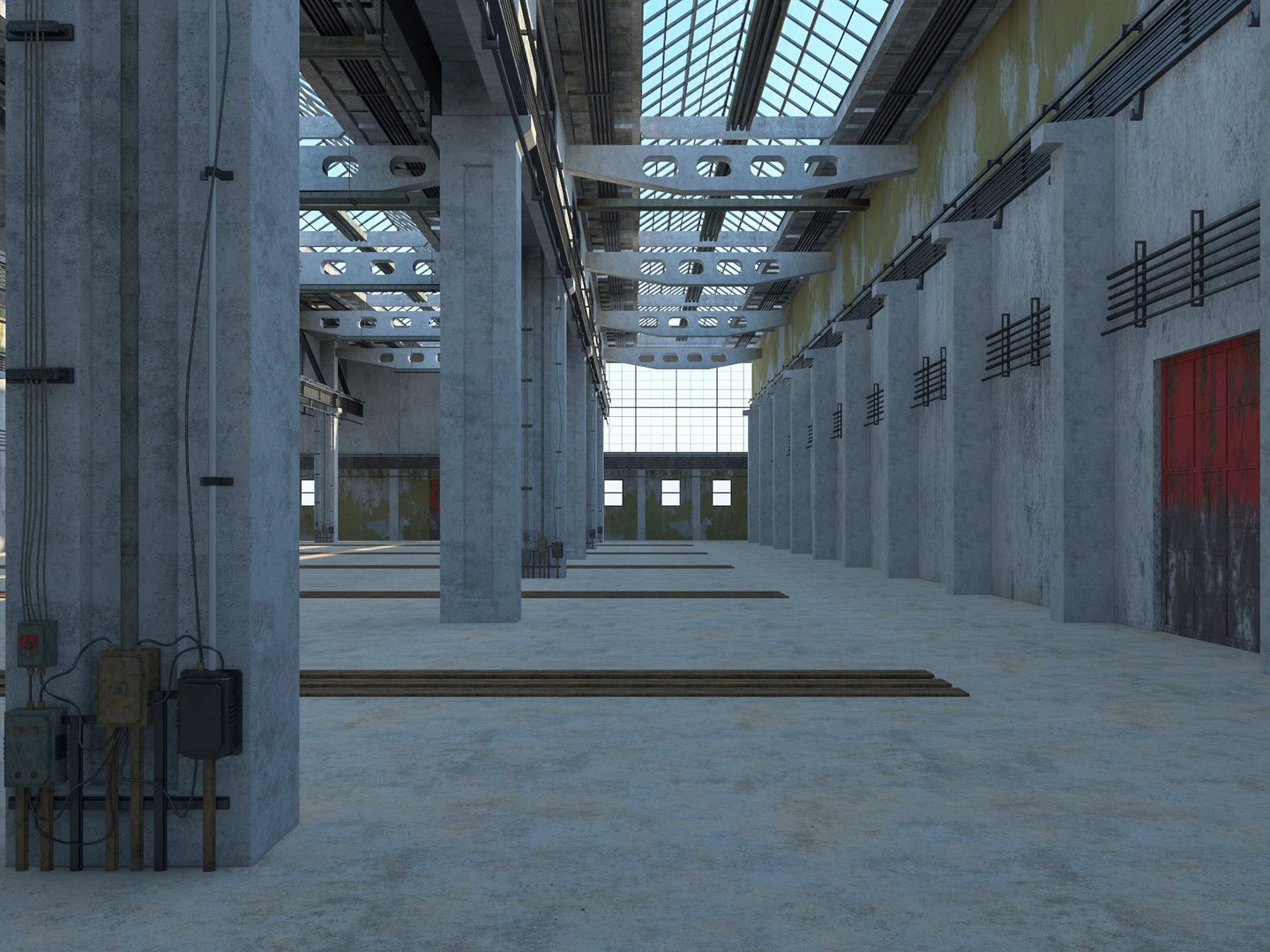 Old Factory Building 3D - TurboSquid 2106505