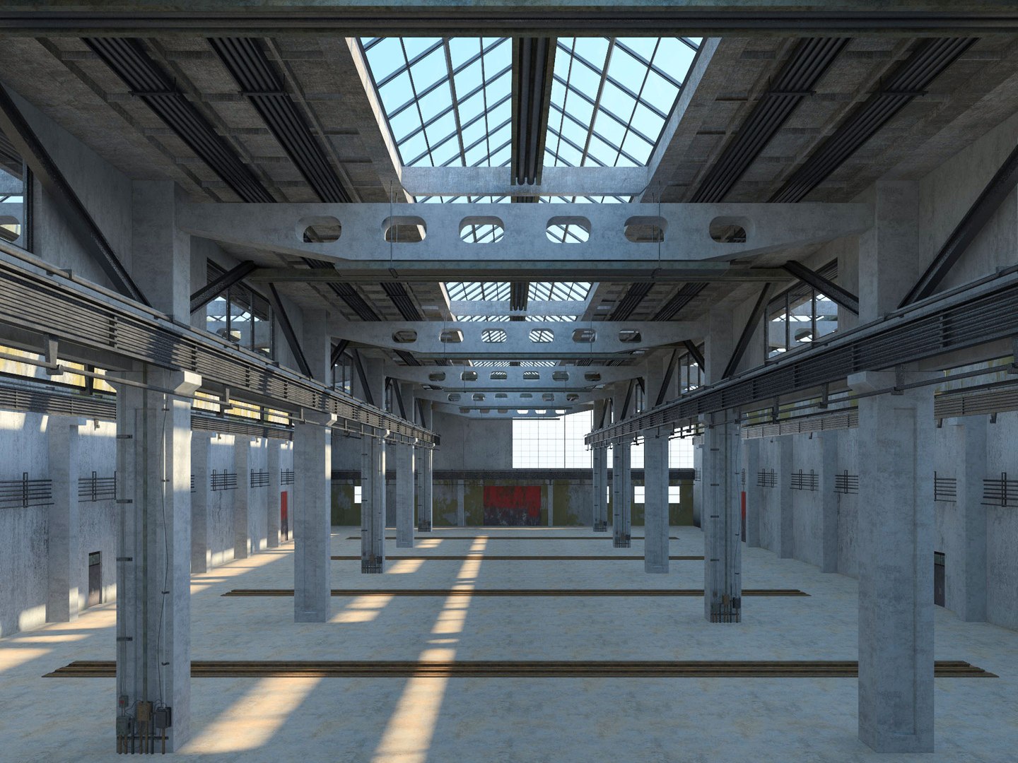 Old Factory Building 3D - TurboSquid 2106505