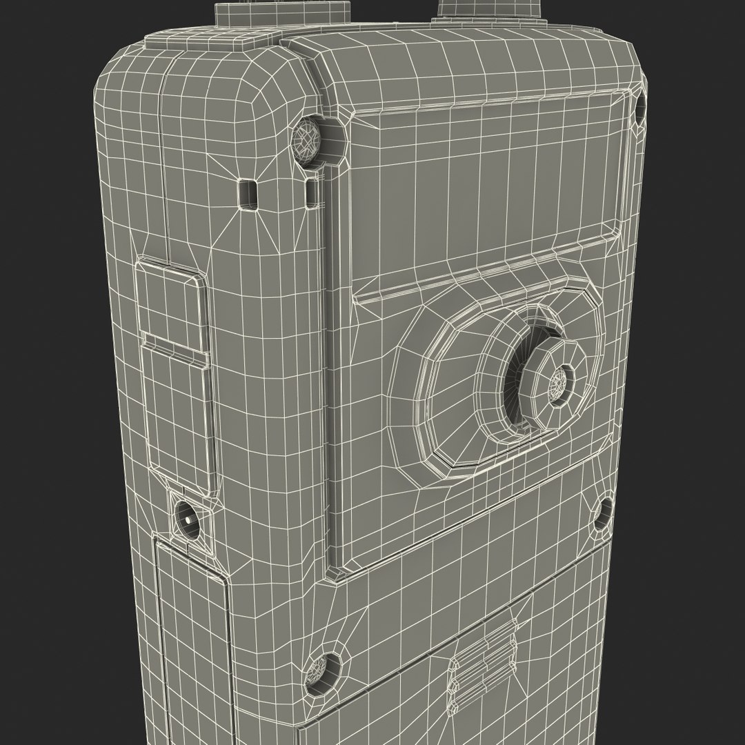 3d Analog Police Scanner Uniden Model