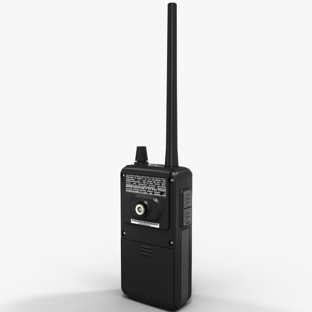 3d Analog Police Scanner Uniden Model