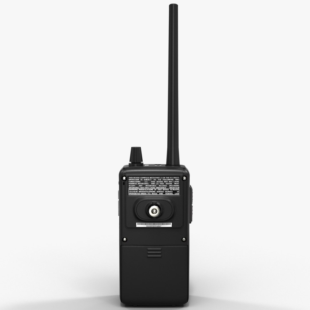 3d Analog Police Scanner Uniden Model