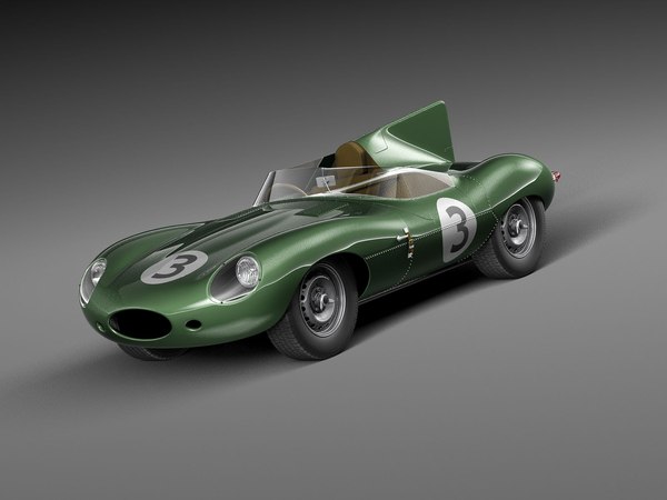 d type d-type longnose 3d model