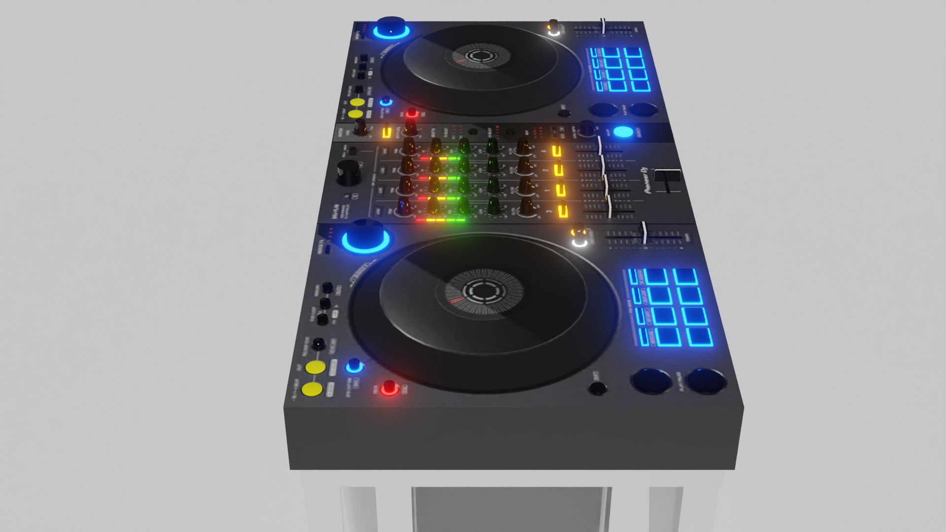 DJ Mixer 3D Model - TurboSquid 1974595