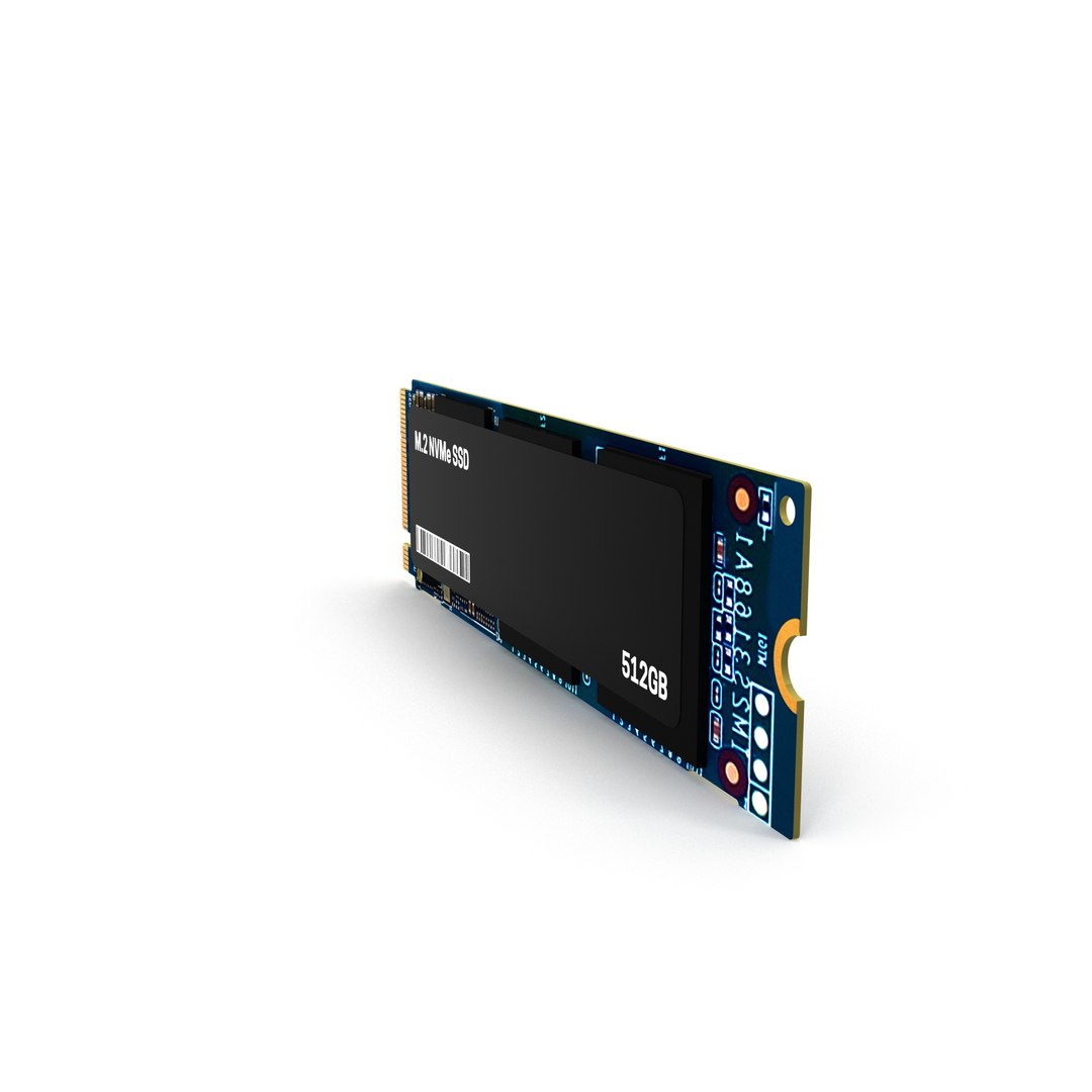 SSD M2 Hard Disk 3D Model - TurboSquid 1763072