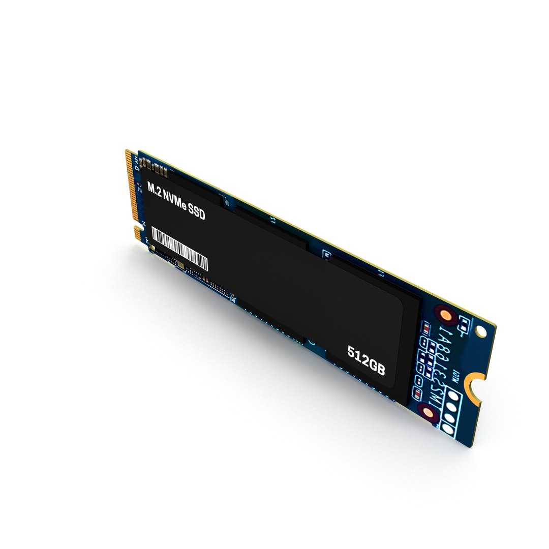 SSD M2 Hard Disk 3D Model - TurboSquid 1763072