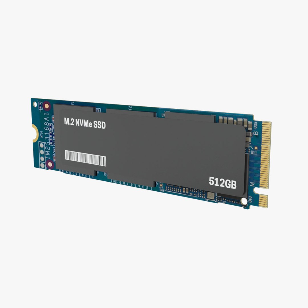SSD M2 Hard Disk 3D Model - TurboSquid 1763072