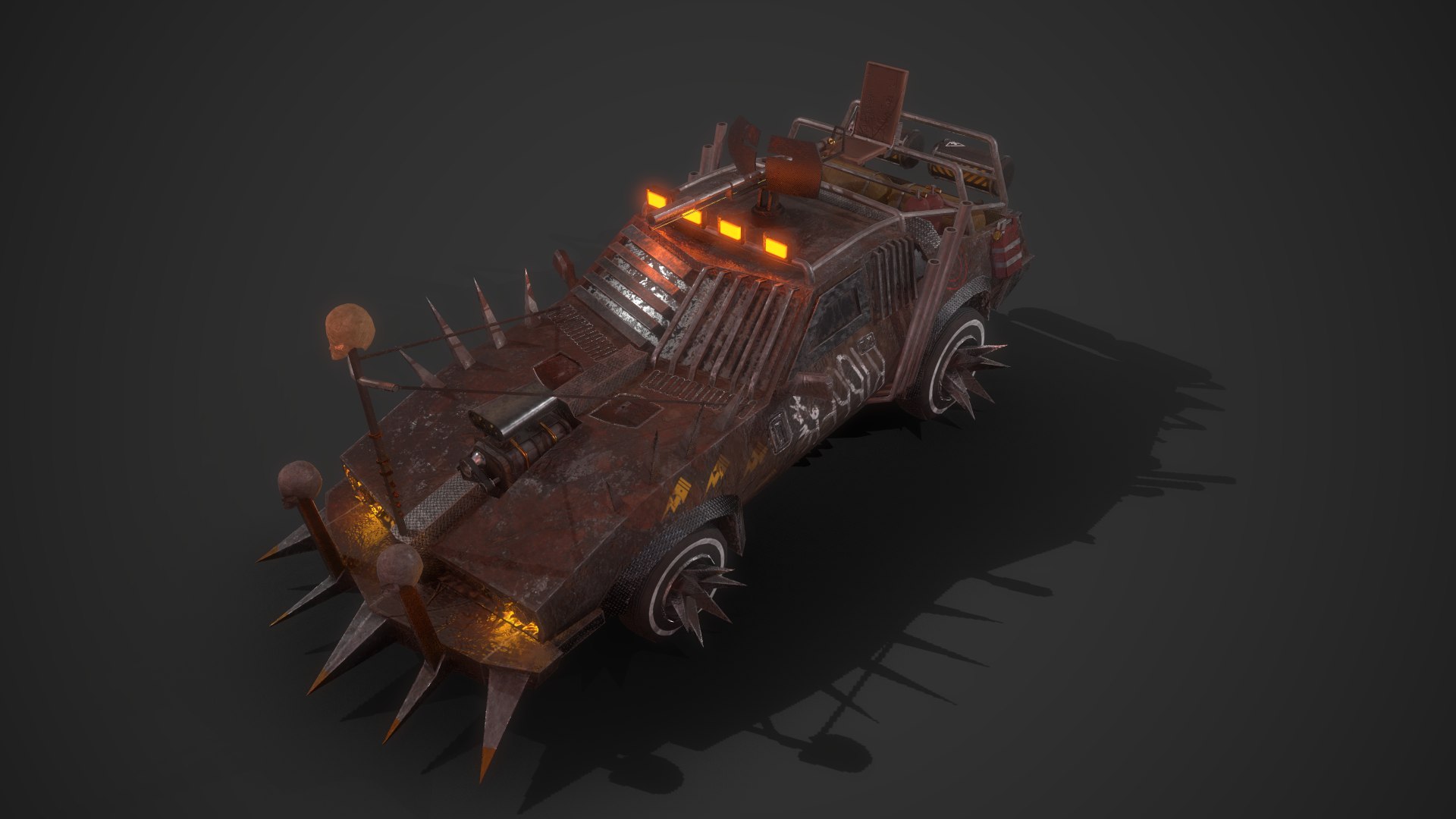 Battle car 02 model - TurboSquid 1606512